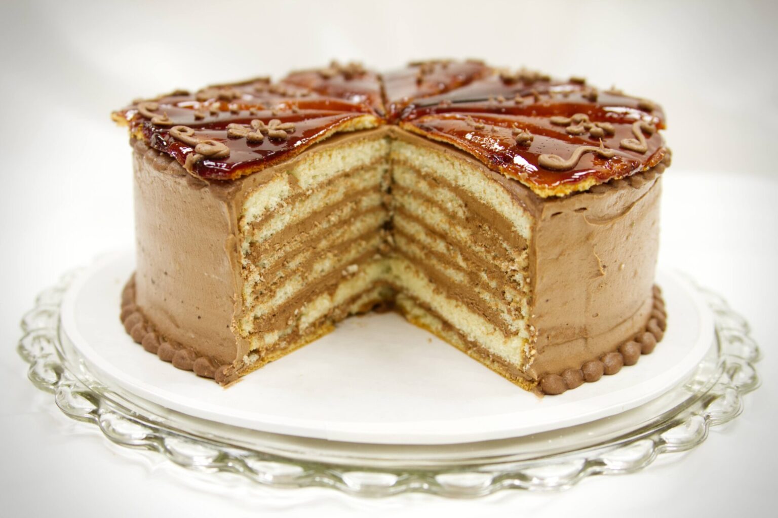 Dobos Torte (DOH-bohsh) | Dobo's Delights Bakery - Piqua, OH 45356 (937 ...