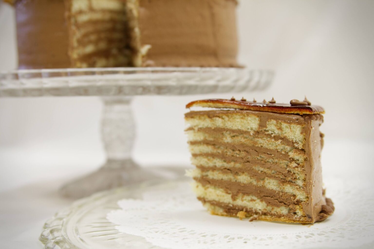 Dobos Torte (DOH-bohsh) | Dobo's Delights Bakery - Piqua, OH 45356 (937 ...