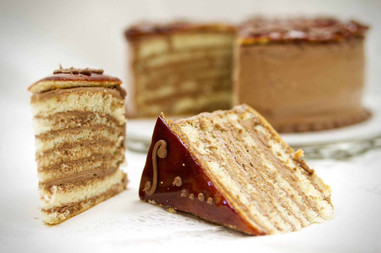 Dobos Torte (DOH-bohsh) | Dobo's Delights Bakery - Piqua, OH 45356 (937 ...