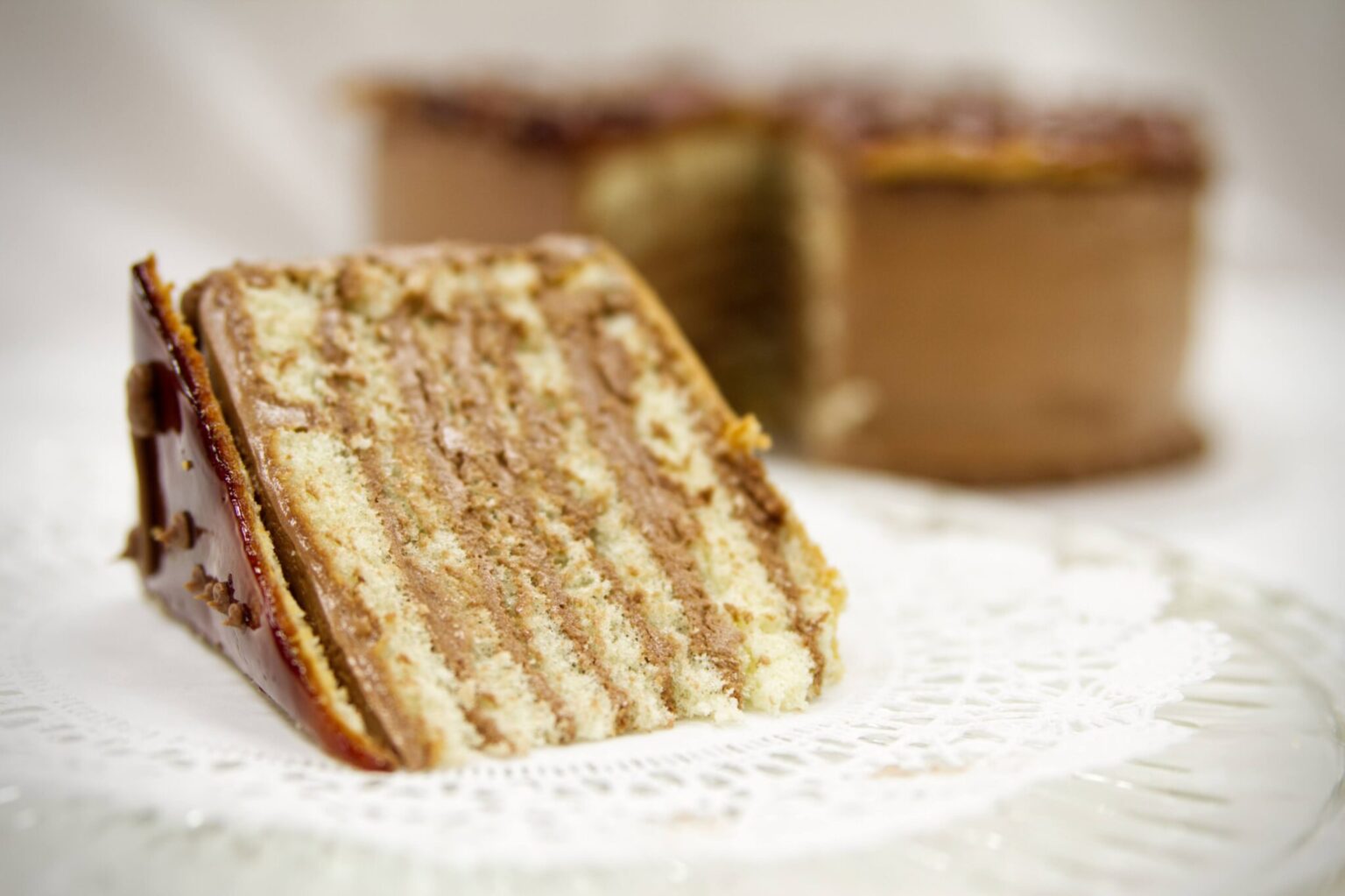 Dobos Torte (DOH-bohsh) | Dobo's Delights Bakery - Piqua, OH 45356 (937 ...